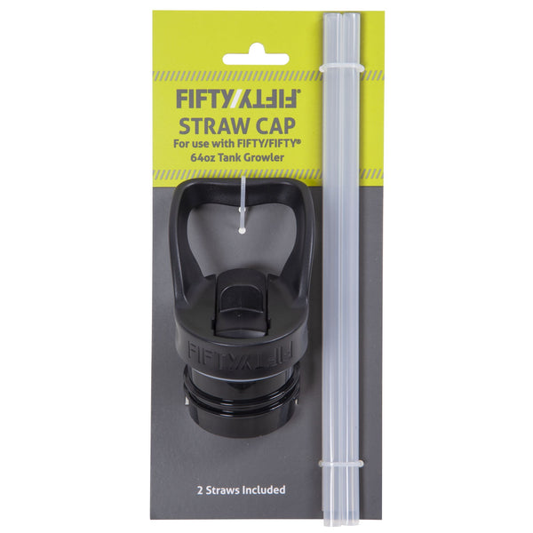 64oz Tank Straw Lid - Fifty/Fifty Wholesale